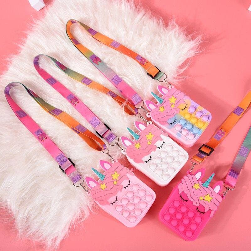 MINI CHILDREN'S BAG - POP IT BAG - BOX MODEL POP IT BAG - CHILDREN'S ...