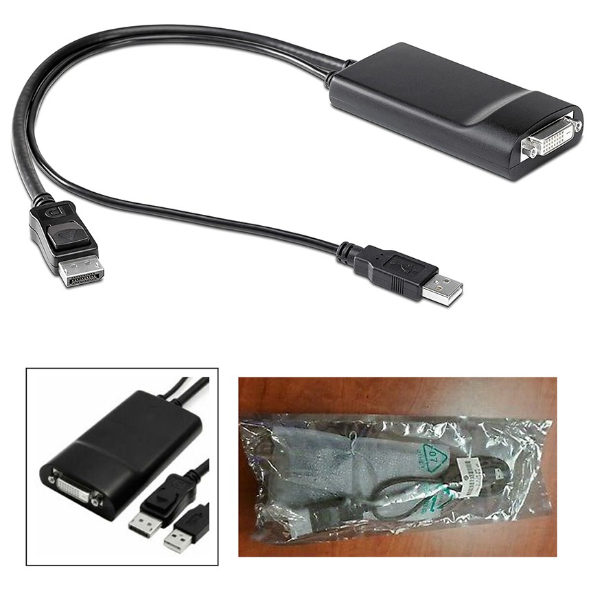 Genuine Original HP 492329-002 BizLink Displayport DP USB To Dual Link ...