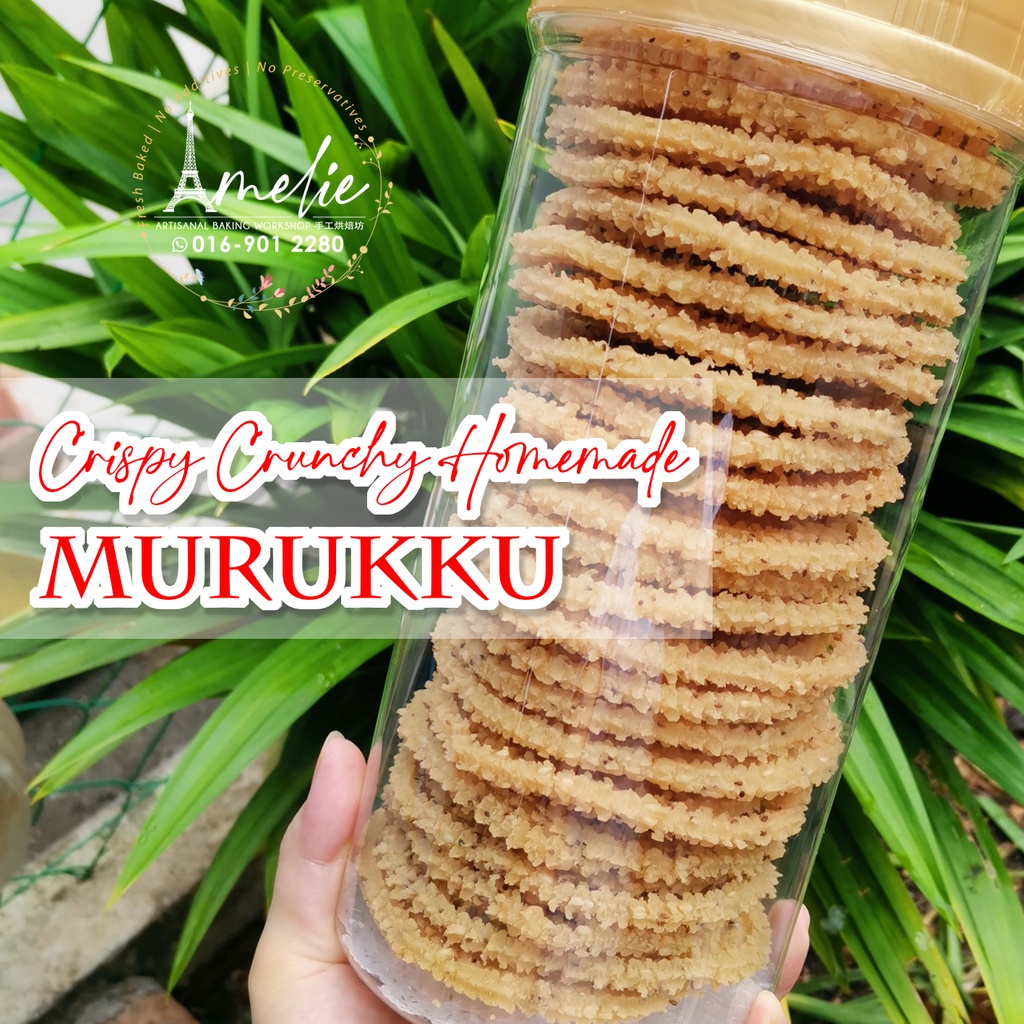 Murukku - Homemade CRISPY & CRUNCHY Muruku (not hard suitable for all ...