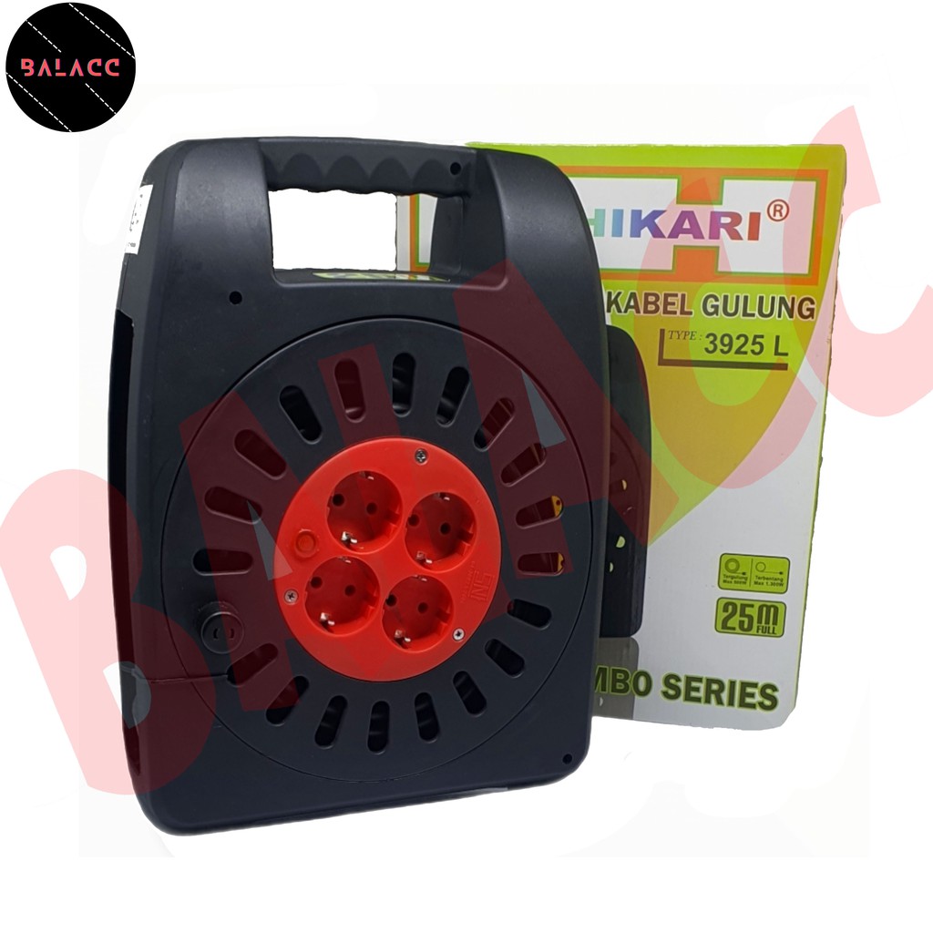 Hinohikari 25m Roll Cable/25m Box Cable/Hinohikari 3925l Roll Cable/4-Hole 25meter Socket ...