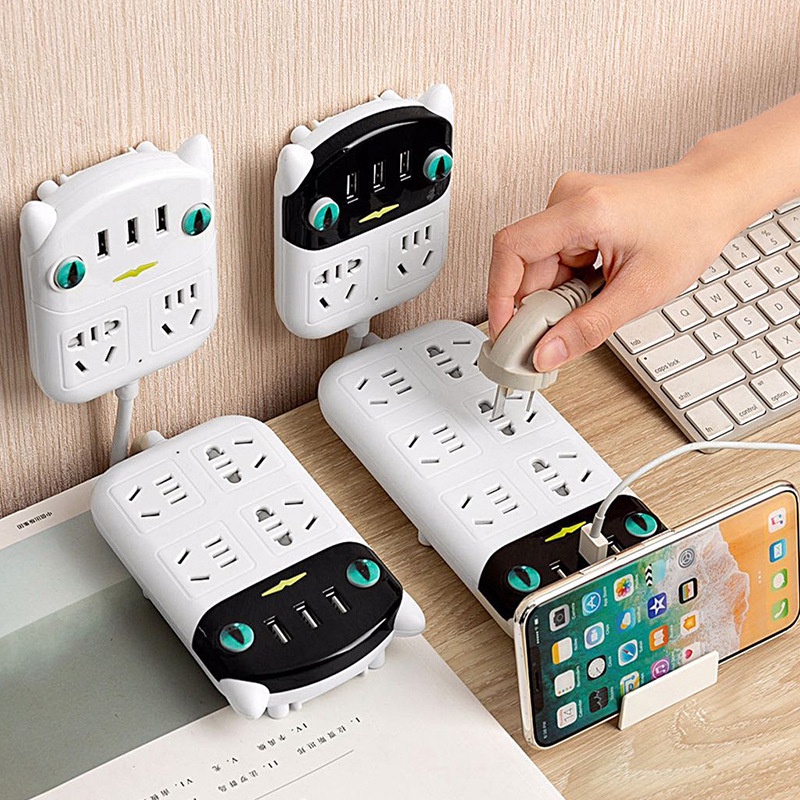 Smart Power Strip Board with usb Socket Multi-Function with Long-Line ...