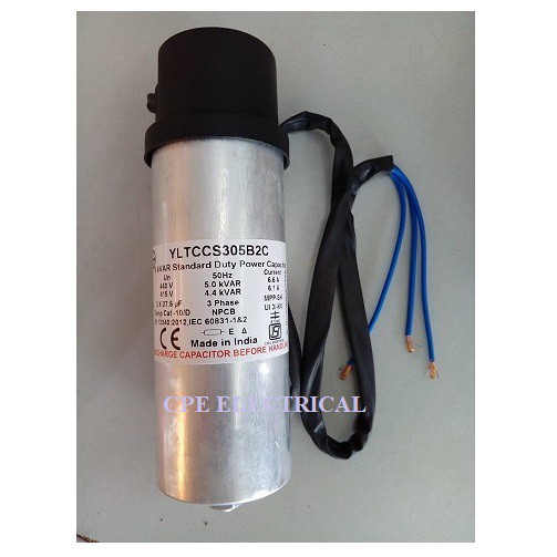 L&T LARSEN & TOUBRO 5Kvar 440V Power Factor Capacitor | Shopee Malaysia