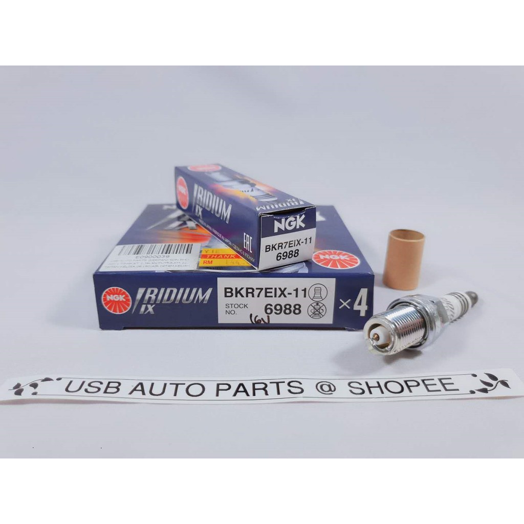 BKR7EIX NGK Iridium IX Spark Plug BKR7EIX-11 / BKR8EIX, Lancer 4G92 ...