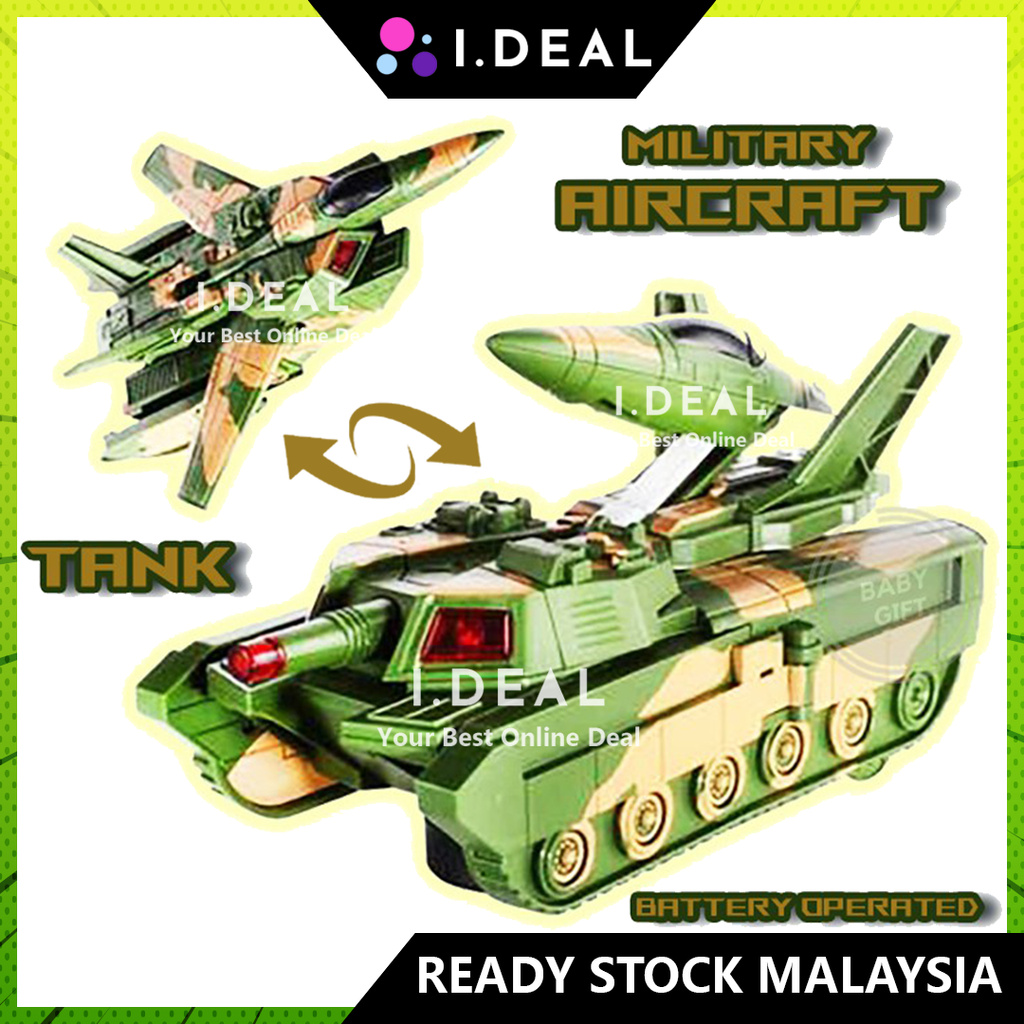 Airplane Aircraft Tank Transform Transformers Deformation Robot Toys ...