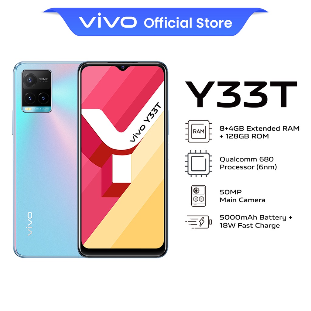 VIVO Y33T ( 8+128GB ) | Shopee Malaysia