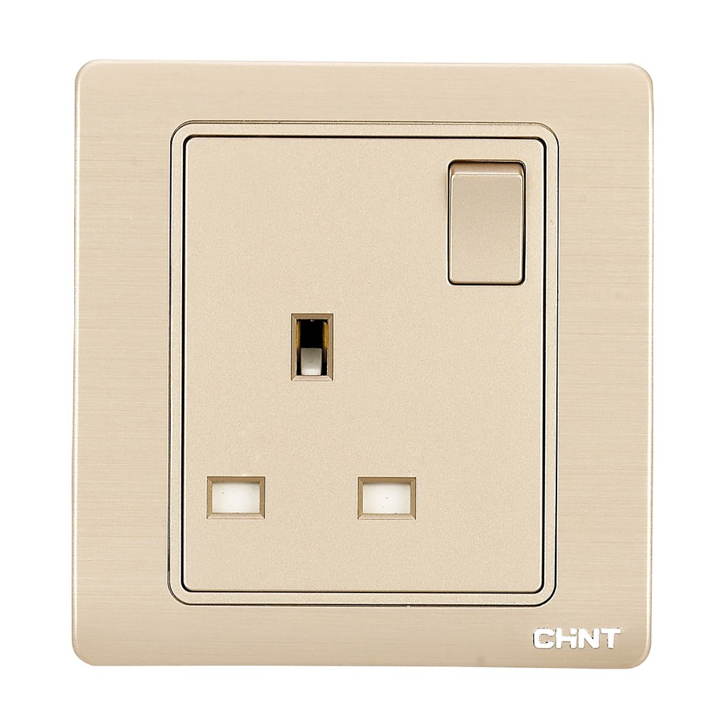 CHINT NEW3S 13A 1 Gang 3-Pin Socket | Shopee Malaysia