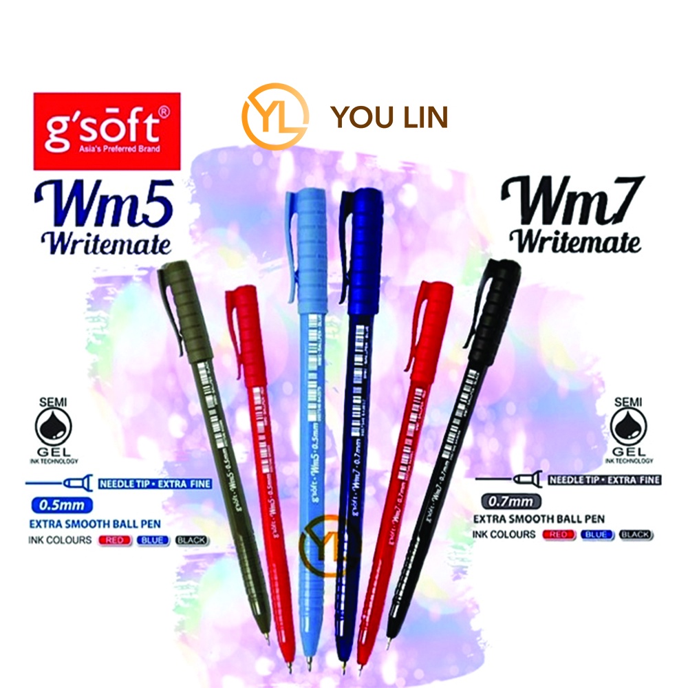 Gsoft Ball Point Pen GS-Wm5/Wm7 | Shopee Malaysia