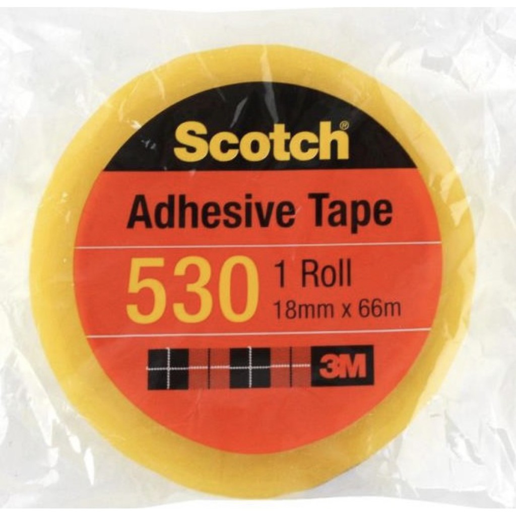 3M Scotch 530 Adhesive Tape X 66 M | Shopee Malaysia