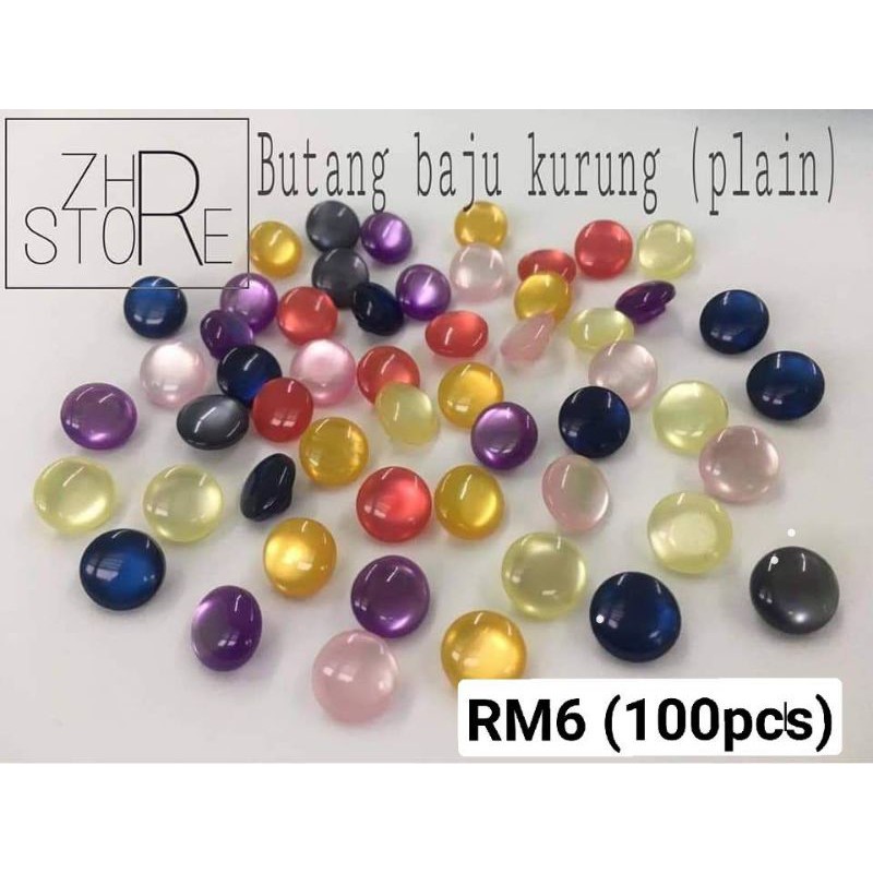 💥READY STOCK💥 BUTANG BAJU KURUNG PLAIN | Shopee Malaysia