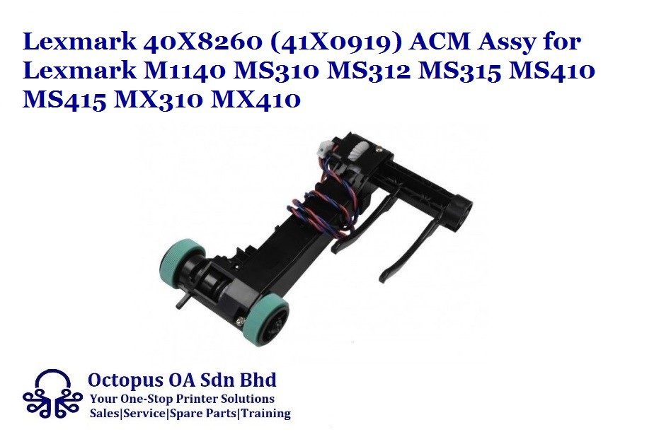 Lexmark 40X8260 (41X0919) ACM Assy for Lexmark M1140 MS310 MS312 MS315 ...