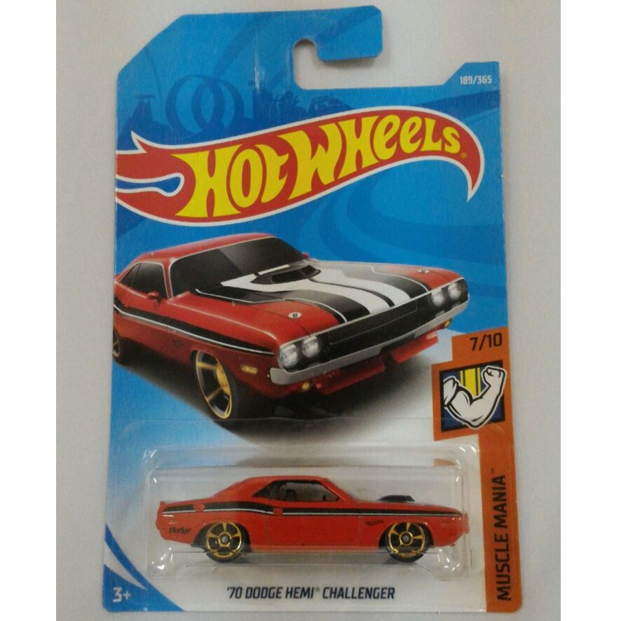 Hot Wheels '70 Dodge Hemi Challenger (MUSCLE MANIA / Detroit Muscle ...