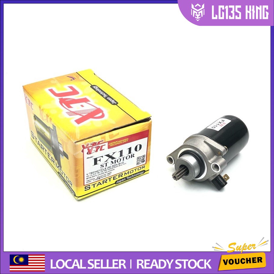 SUZUKI FX110 FX 110 STARTER MOTOR VTC | Shopee Malaysia
