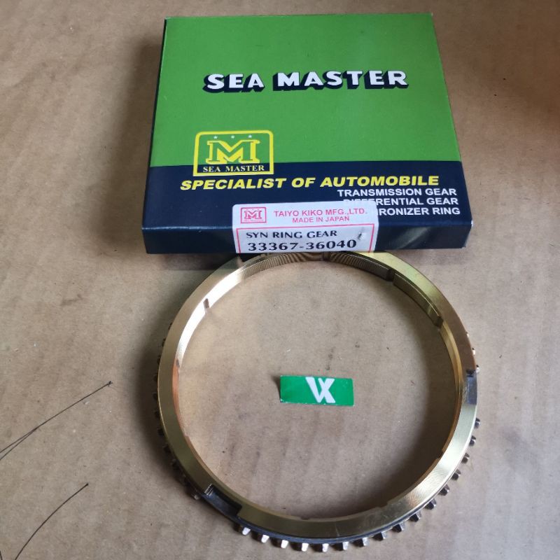(33367-36040) TOYOTA DYNA BU60, DV99 SYNCHRONIZER RING GEAR | Shopee ...