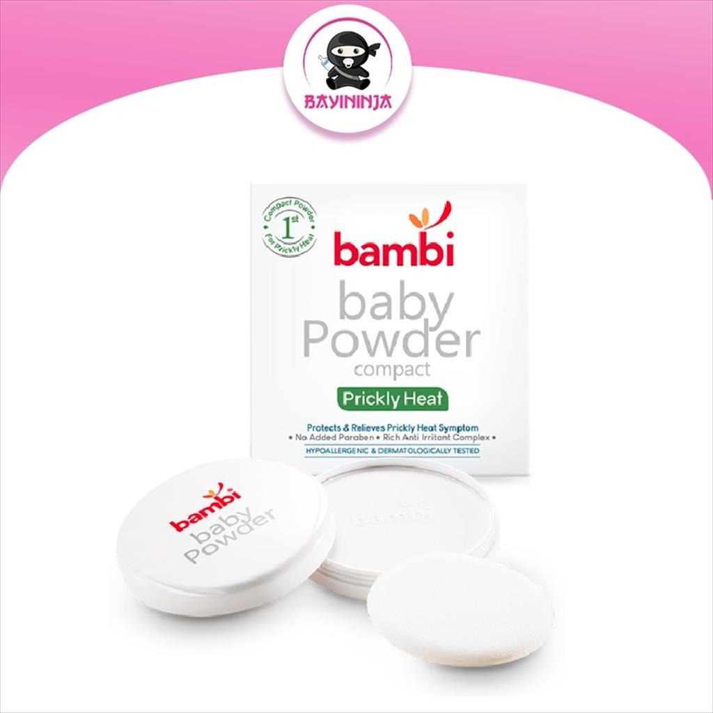 Bambi Baby Powder Compact 40g | Shopee Malaysia