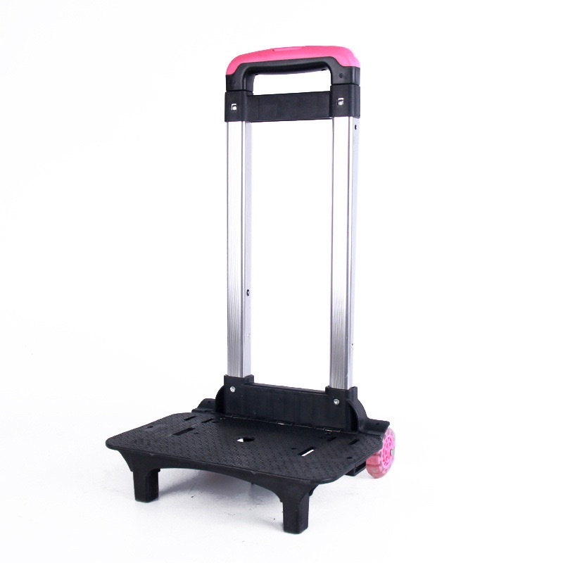 6 Wheels & 2 Wheels Trolley for School Bag Staircase Trolley Backpack ...