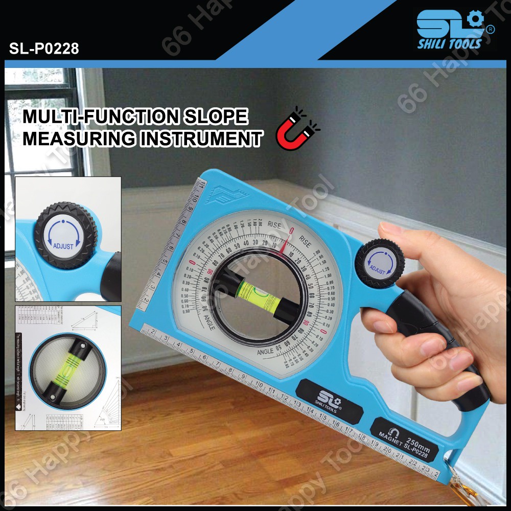 Shili Tools SL-P0228 Multi-Function Slope Measuring Instrument Slope ...