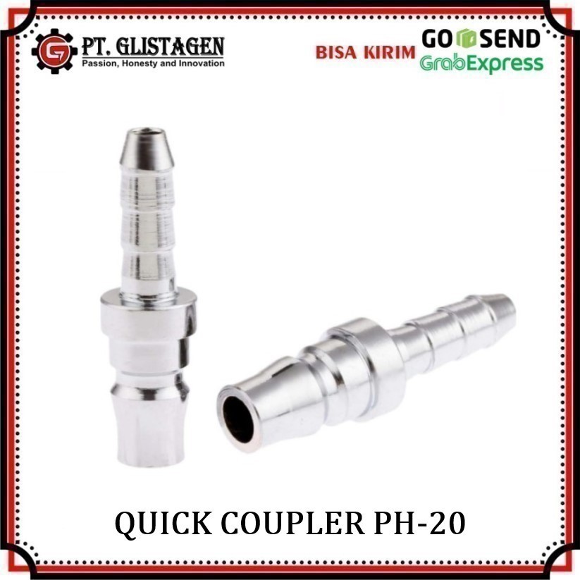 Coupler PH 20/Quick Coupler PH 20 Recoil Compressor Hose Connection ...