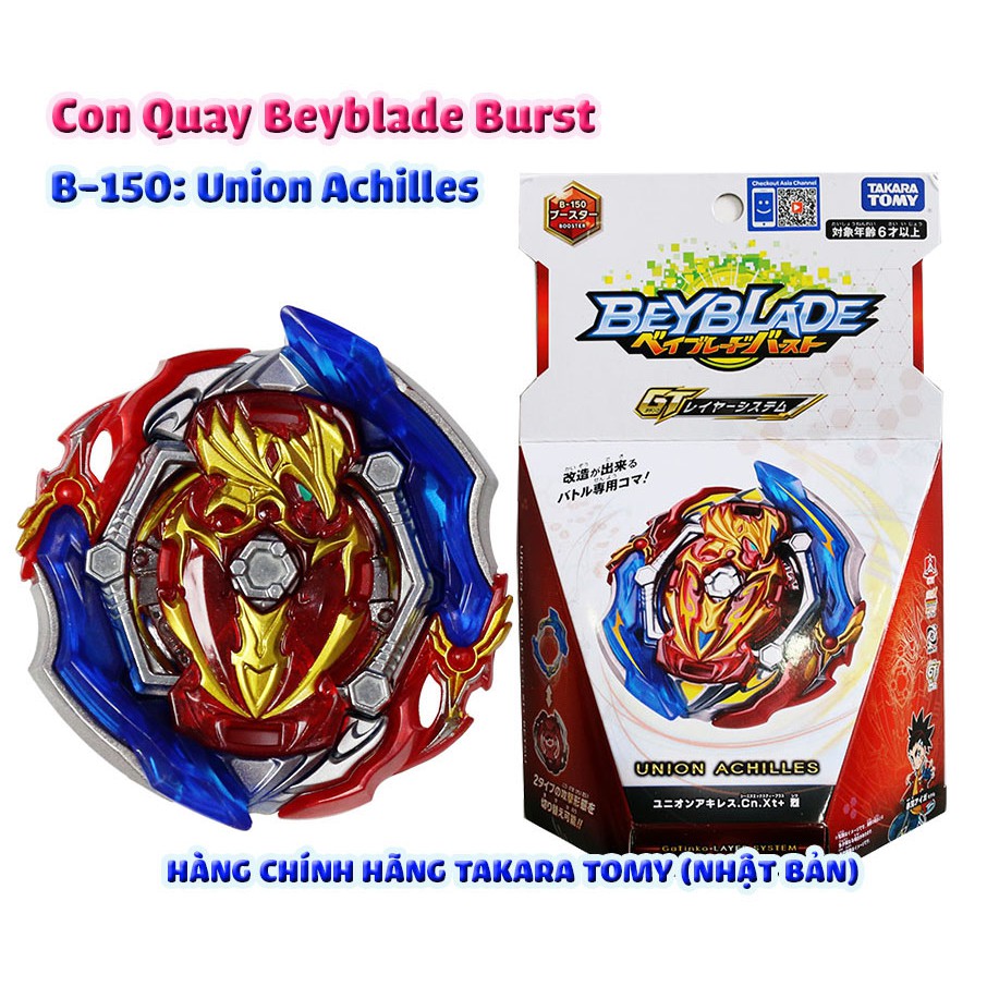 Beyblade - B150: Union Achilles B-150 Beyblade Burst GT B 150 TAKARA ...
