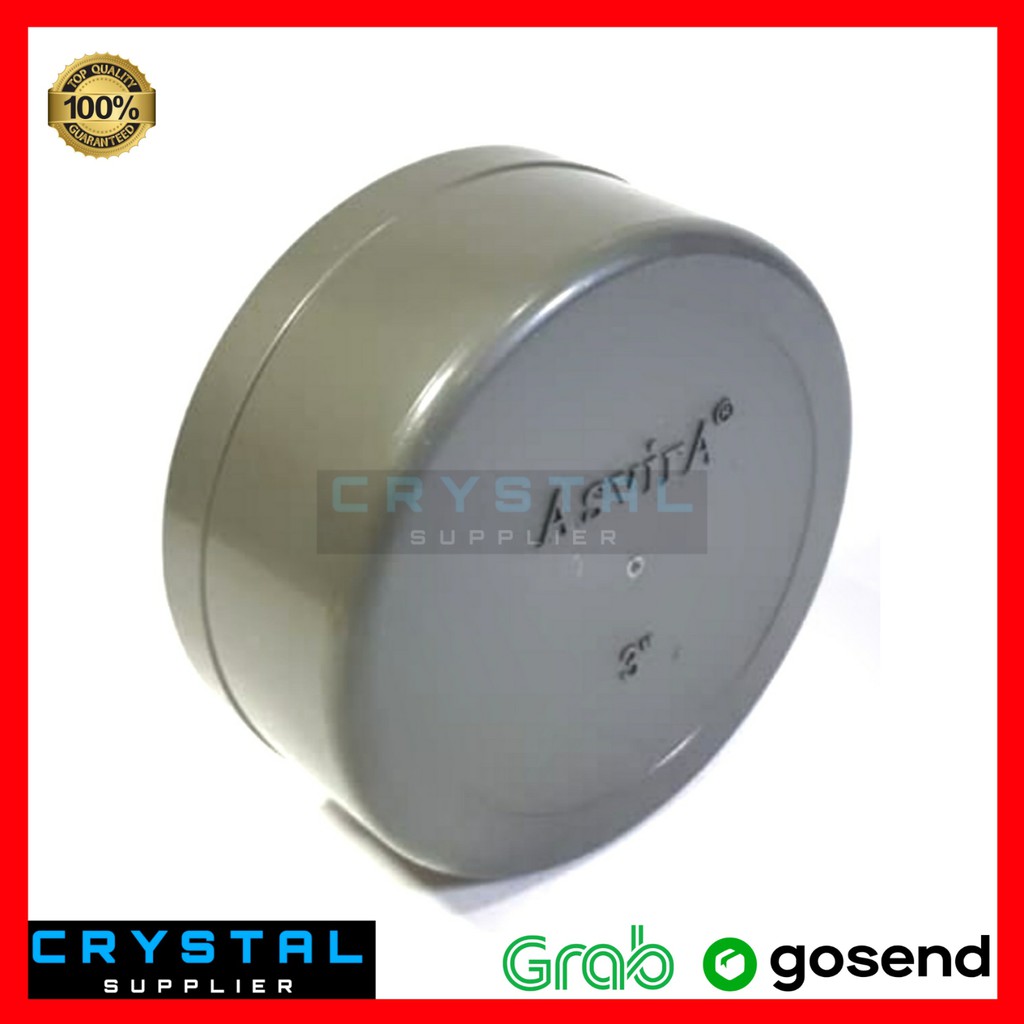 DOP / CAP ASVIRA 3" inch D PVC / Pipe CAP | Shopee Malaysia