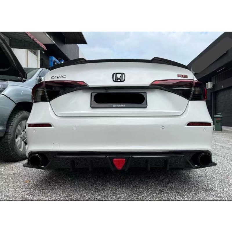 Honda Civic Fe 2022 M4 Original Carbon Fiber Spoiler,Ducktail,(Carbon ...