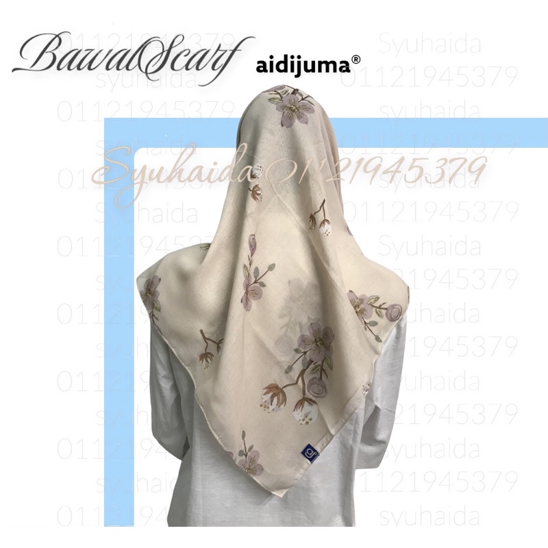 BawalScarf Aidijuma #aj | Shopee Malaysia