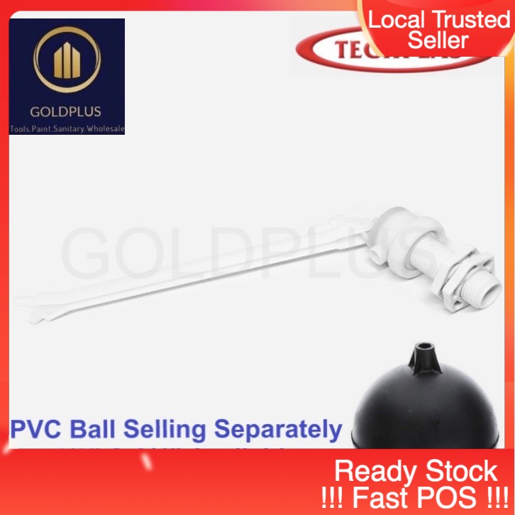💥TECHPLAS💥 Toilet Cistern PVC Float Valve With Ball & Without Ball ...