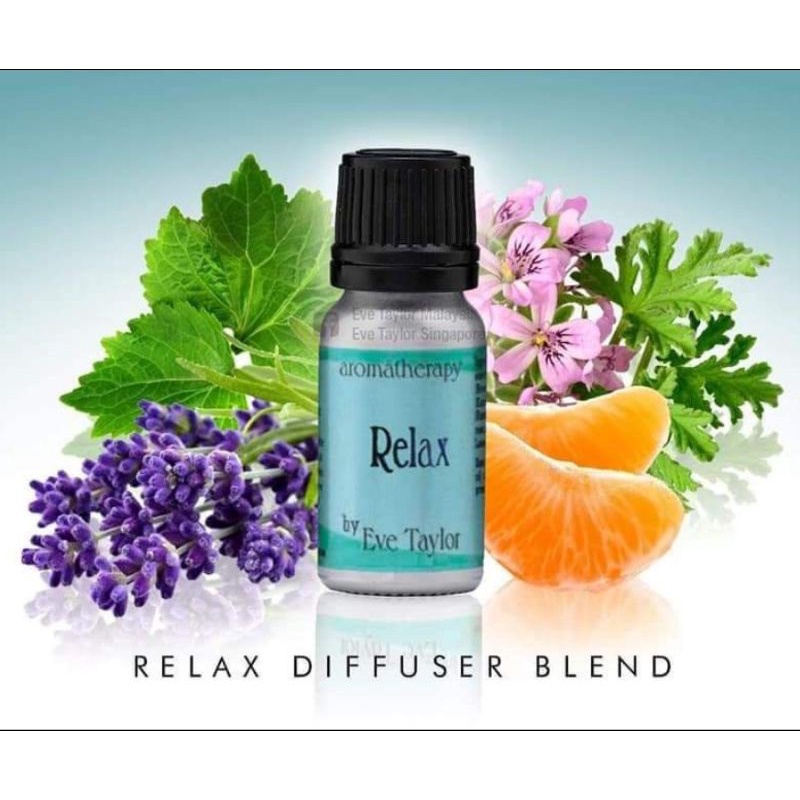 Eve Taylor RELAX diffuser blend (10ml) | Shopee Malaysia