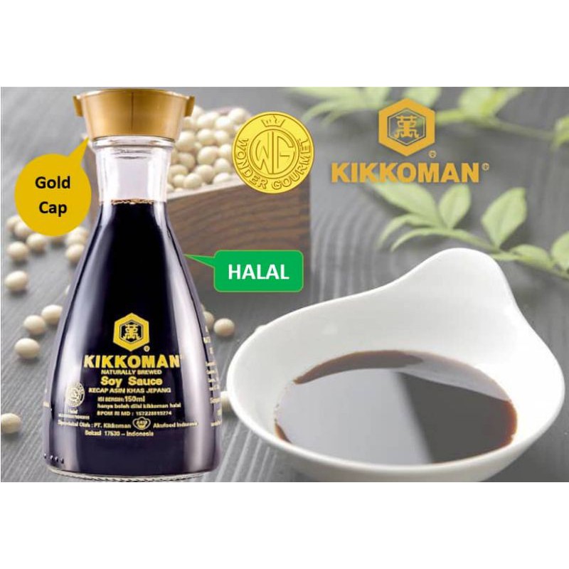 PROMO! Kikkoman Halal Soy Sauce 150 ml Soya Sauce (Expiry 21/3/2025 ...