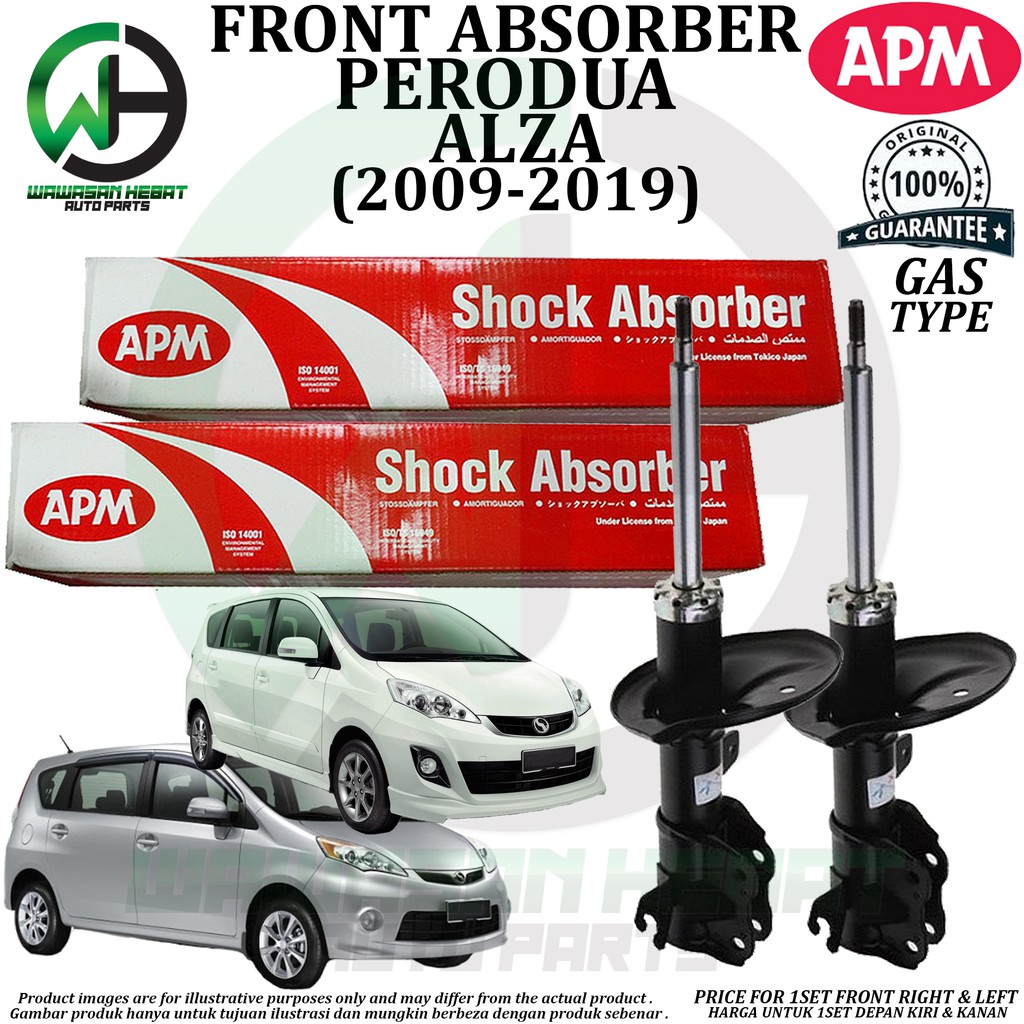Perodua Alza Old , Alza New Front Gas Shock Absorber APM *Original ...