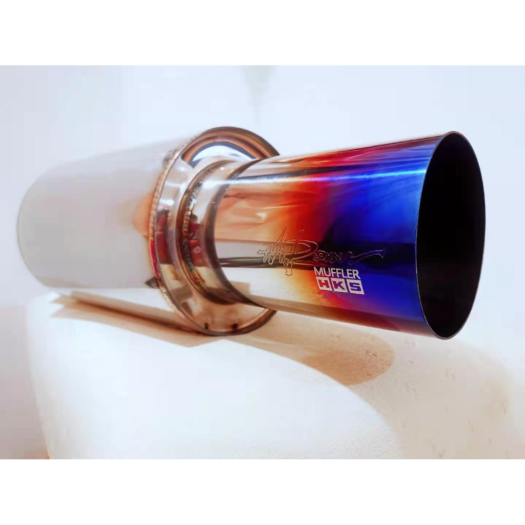 HKS Hi Tech S Flow Exhaust (Titanium) | Shopee Malaysia