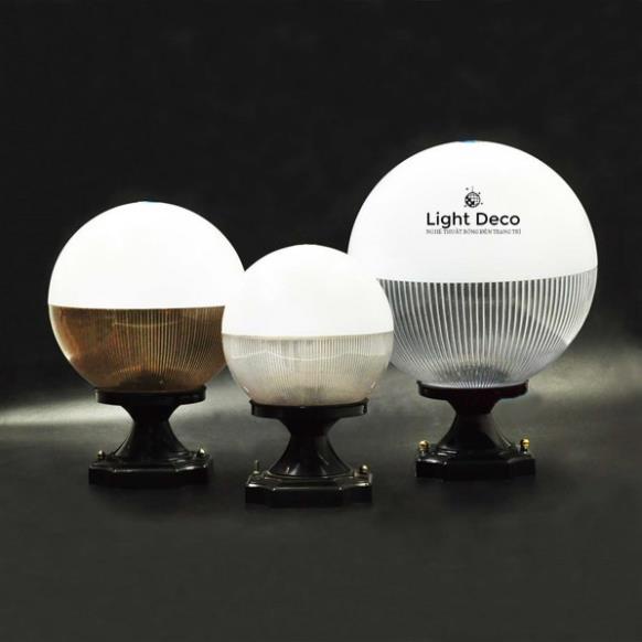 Gate post lights, spherical fence walls Phi 160 - 200 - 250 - 300MM ...