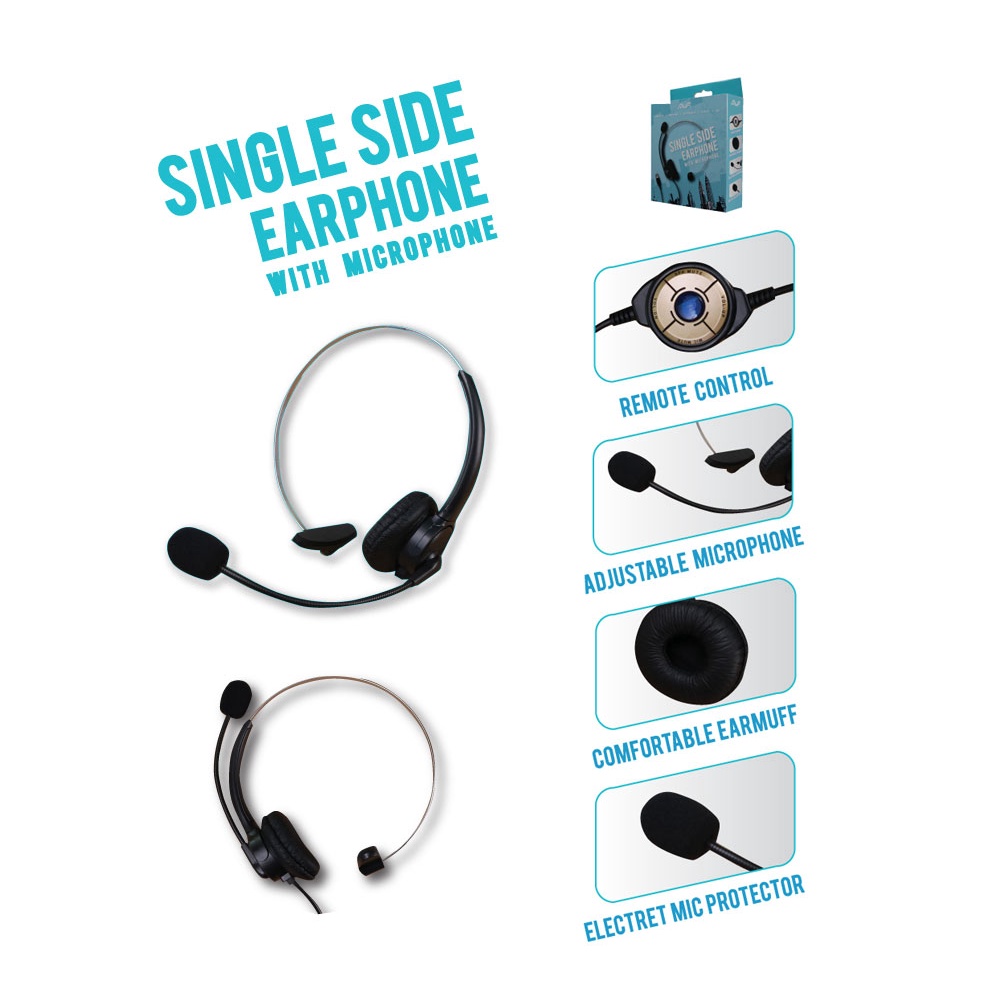 OHM01 SINGLE SIDE HEADPHONE | Shopee Malaysia