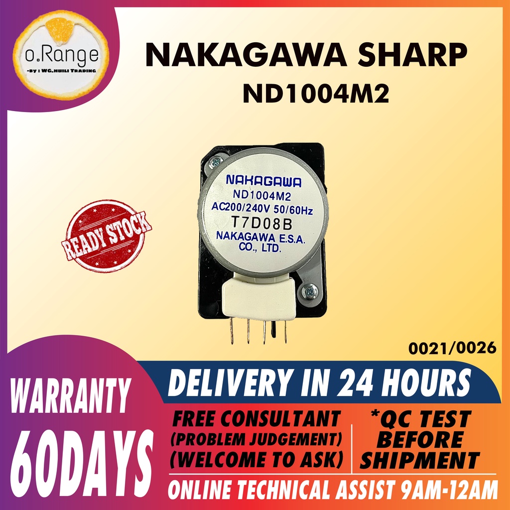 NAKAGAWA SHARP REFRIGERATOR DEFROST TIMER ND1004M2 | Shopee Malaysia