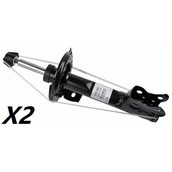 Mercedes Benz SACHS GERMANY Front Shock Absorber W169 W245 315 293 ...