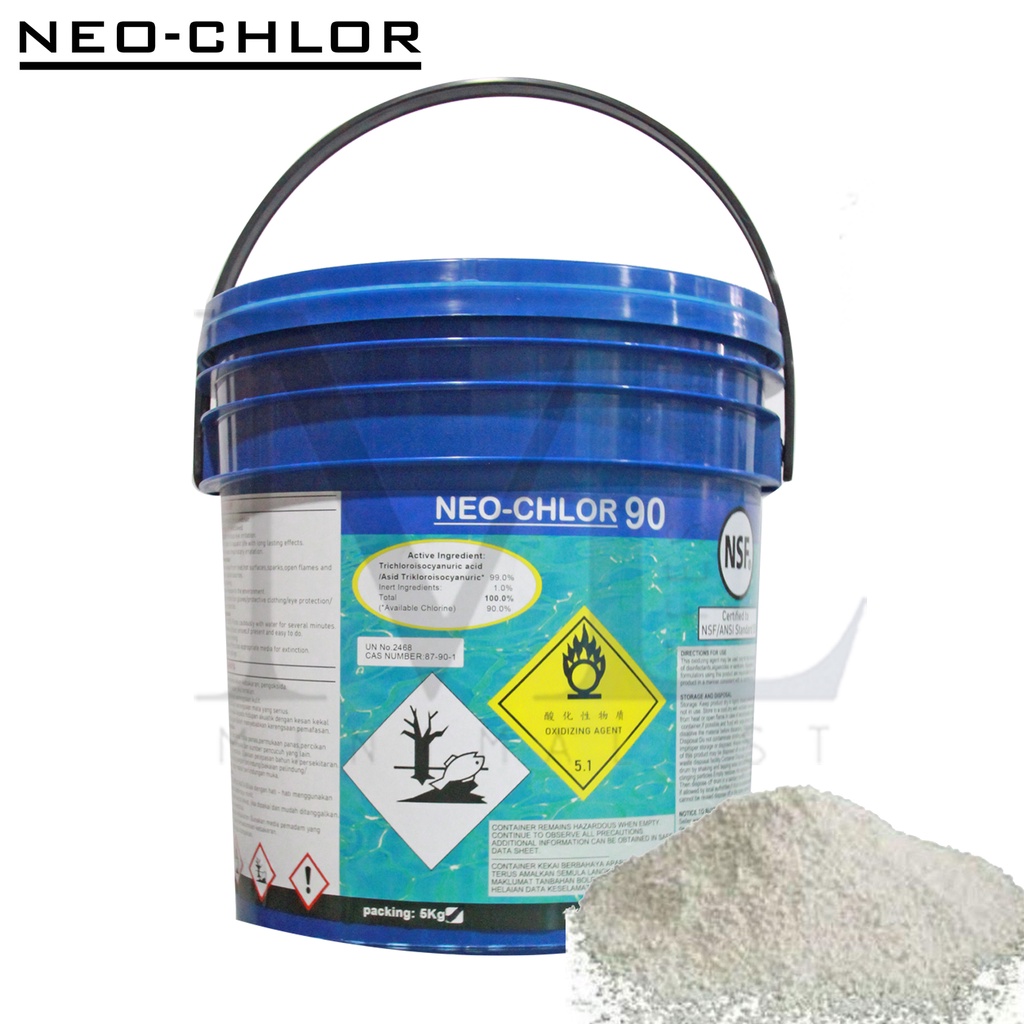 Minimalist Lifestyle:- Chlorine 90% JAPAN -NEO-CHLOR TCCA 90 Granules ...