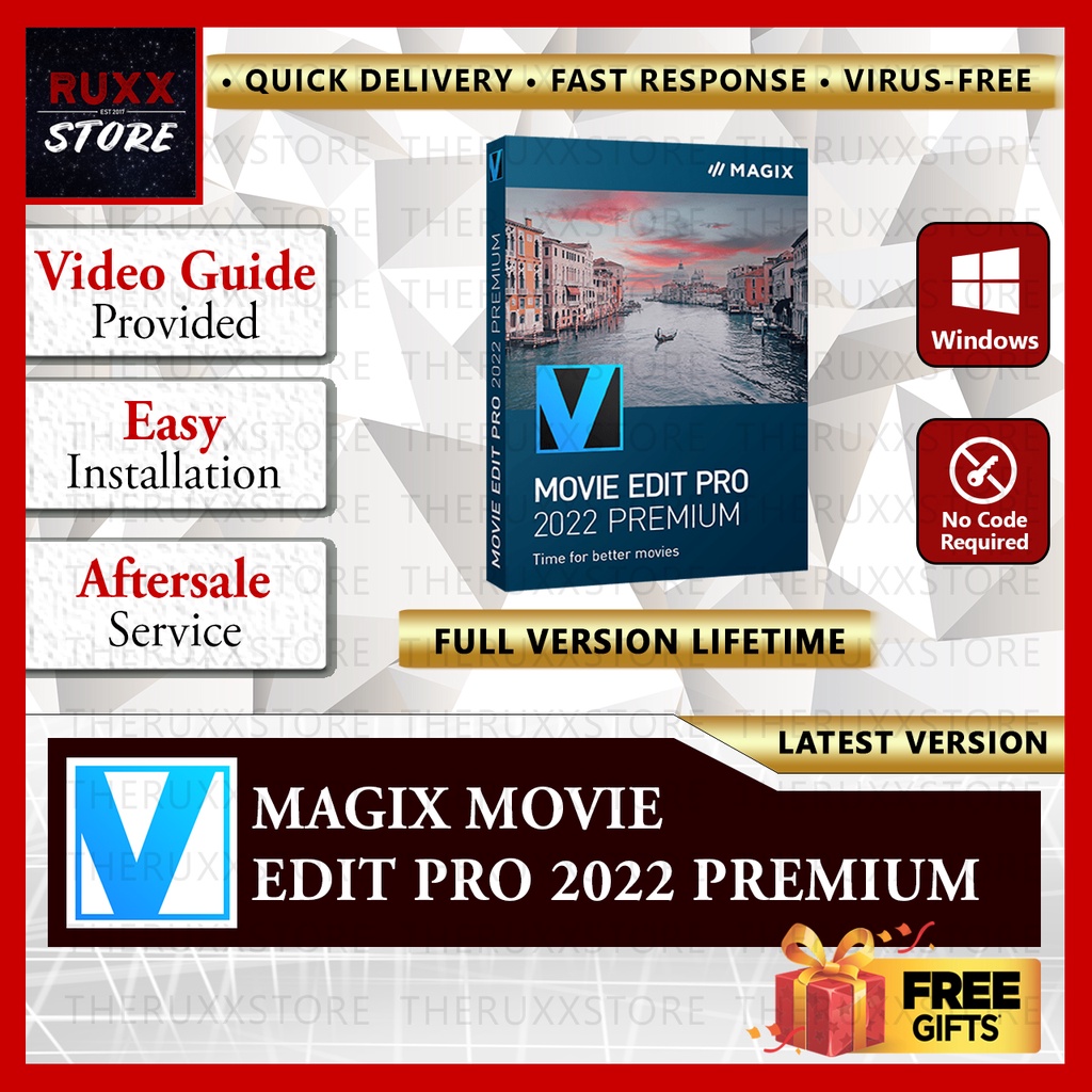 [Windows] MAGIX Movie Edit Pro 2022 Premium Full Version Lifetime ...