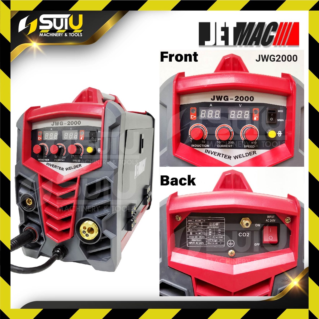 JETMAC 6IN1 MIG Welding Equipment Promotion (JWG2000 + JWC7171 ...