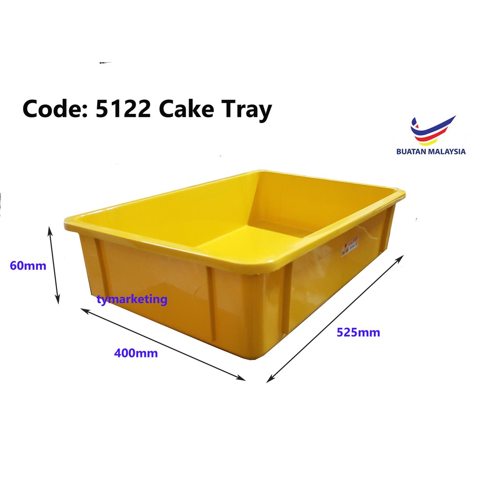 Stackable Plastic Food Grade Tray / Bread,Cake,Bakery Tray /Bekas Kuih ...