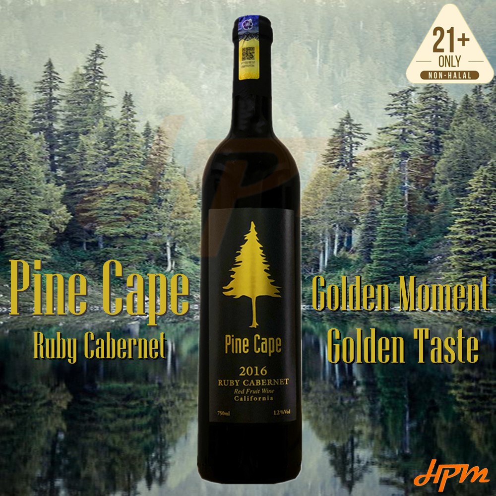 Pine Cape Ruby Cabernet Red Wine 750ml | Shopee Malaysia