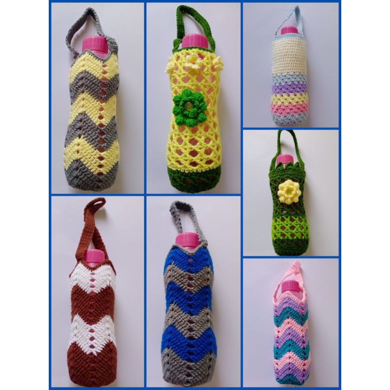 Sarung Botol Air crochet 500ml READYSTOCK | Shopee Malaysia
