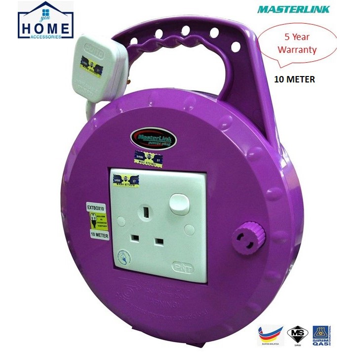 MASTERLINK HEAVY DUTY EXTENSION FIRE PROTECTION SOCKET 10 METER WITH ...