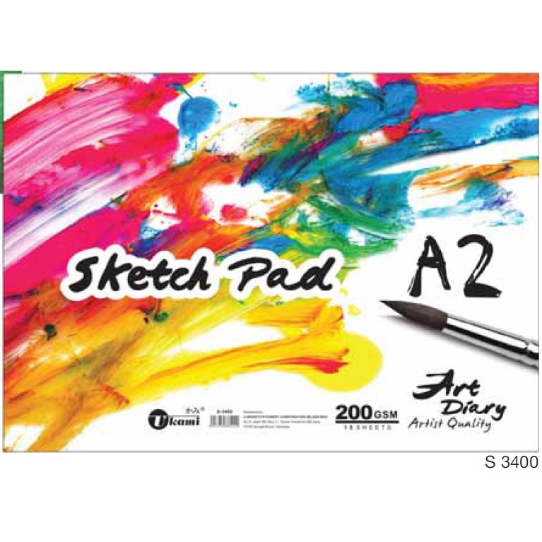 PREMIUM ARTIST QUALITY DRAWING BLOCK 200GSM - A2 - 15'S | Shopee Malaysia