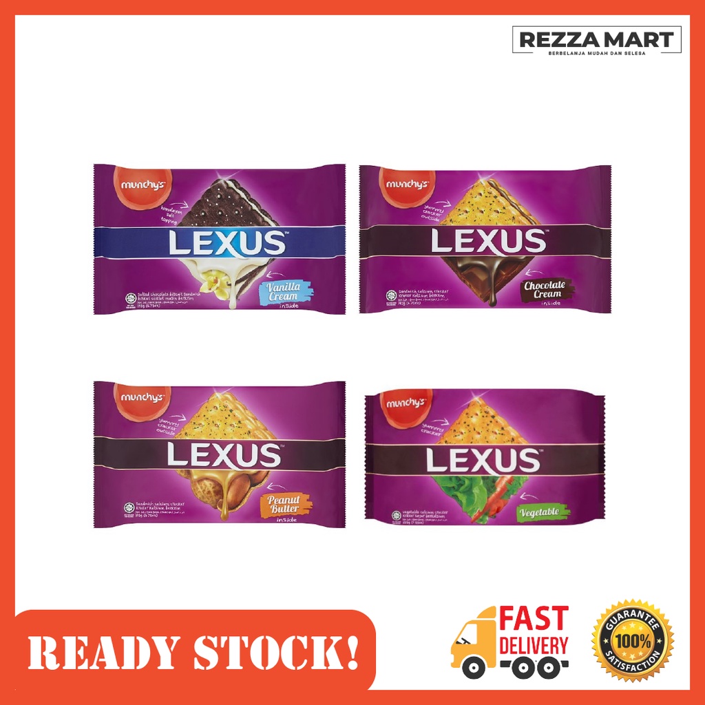 Munchy's Lexus Sandwich Biscuit (190g) | Shopee Malaysia
