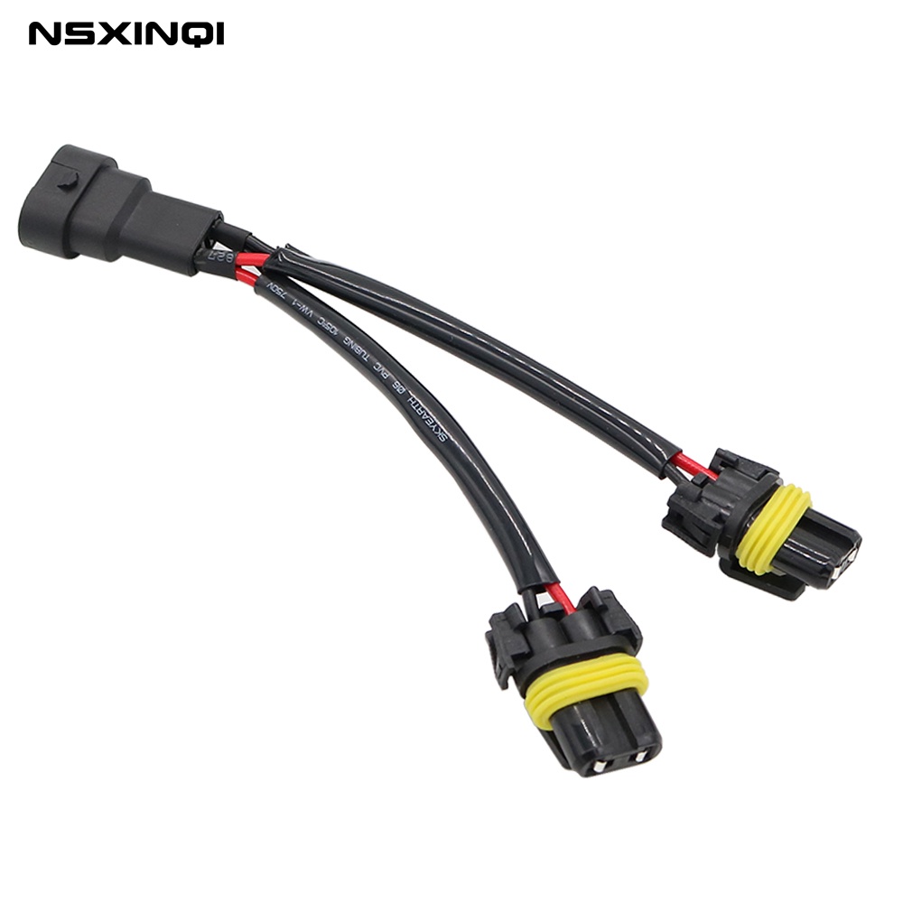 1pcs 9005 9006 car headlight Bulb Holder Extension Auto Wire fog light ...
