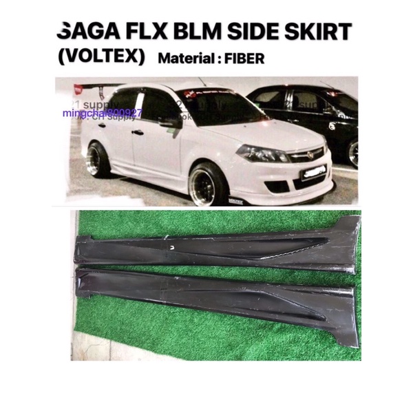 🔥READY STOCK🔥VOLTEX SIDE SKIRT SAGA FLX / SAGA BLM / SAGA VVT SET ...