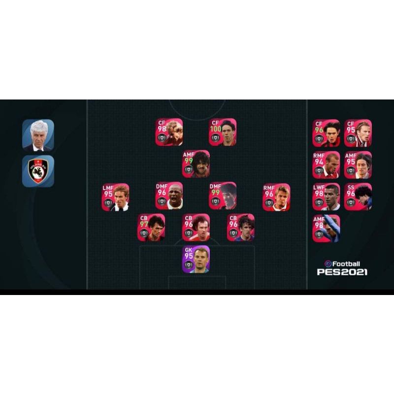 Pes mobile 2021 (full iconic kecuali keeper) | Shopee Malaysia