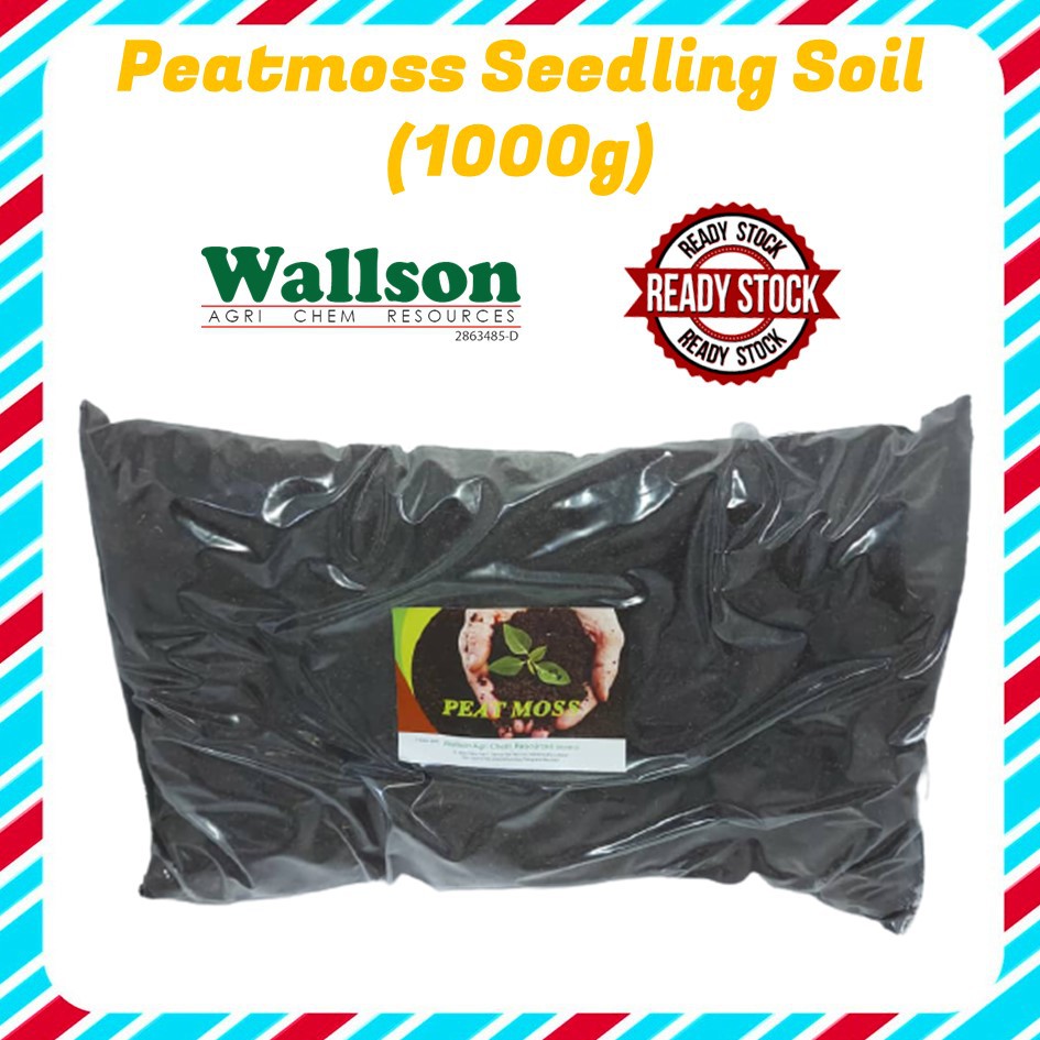 🌱 [READY STOCK] Peatmoss | Tanah Semaian | Seedling Soil | 1kg 🌱 ...