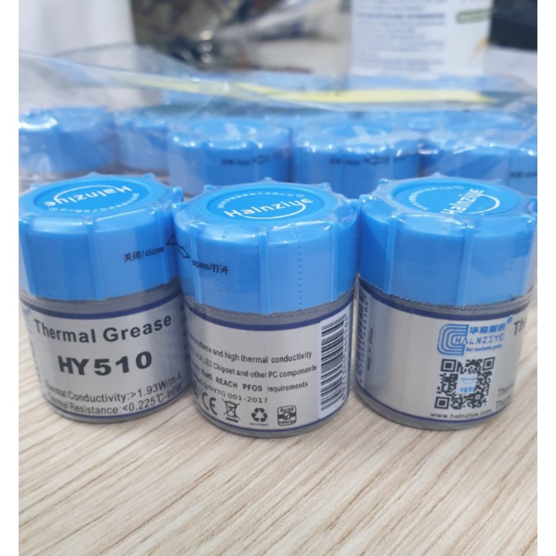 Halnziye CPU thermal paste, heat dissipation 1.93W/m-k HY510 (genuine ...