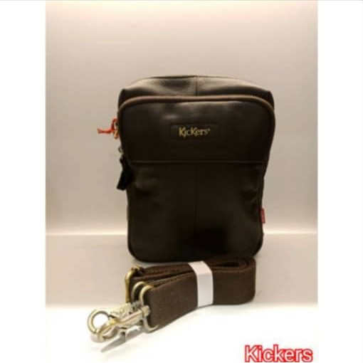 Kickers Leather Sling Bag | FREE SHIPPING FOR WEST MALAYSIA | Shopee ...