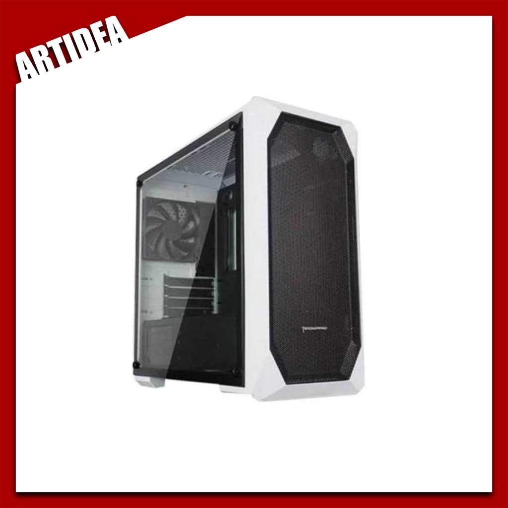~ TECWARE M1 TG WHITE MATX GAMING CASE | TEC-M1-WHITE | ARTIDEA ...